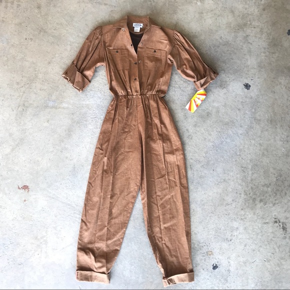 Vintage | Pants & Jumpsuits | Deadstock Vintage Boiler Suit Jumpsuit ...